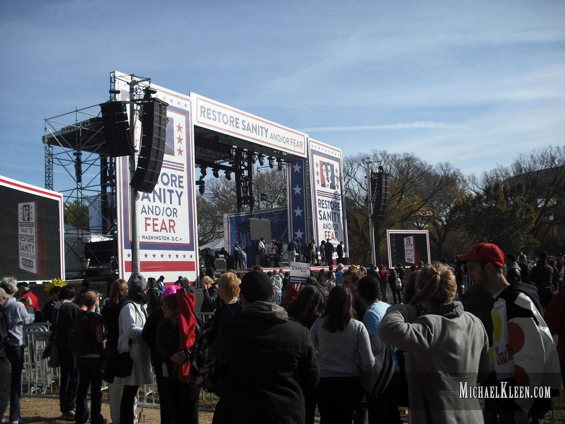 Rally to Restore Sanity and/or Fear – M.A. Kleen