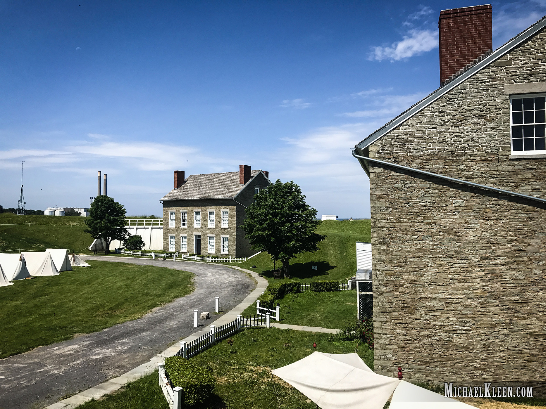 Fort Ontario State Historic Site in Oswego, New York – M.A. Kleen