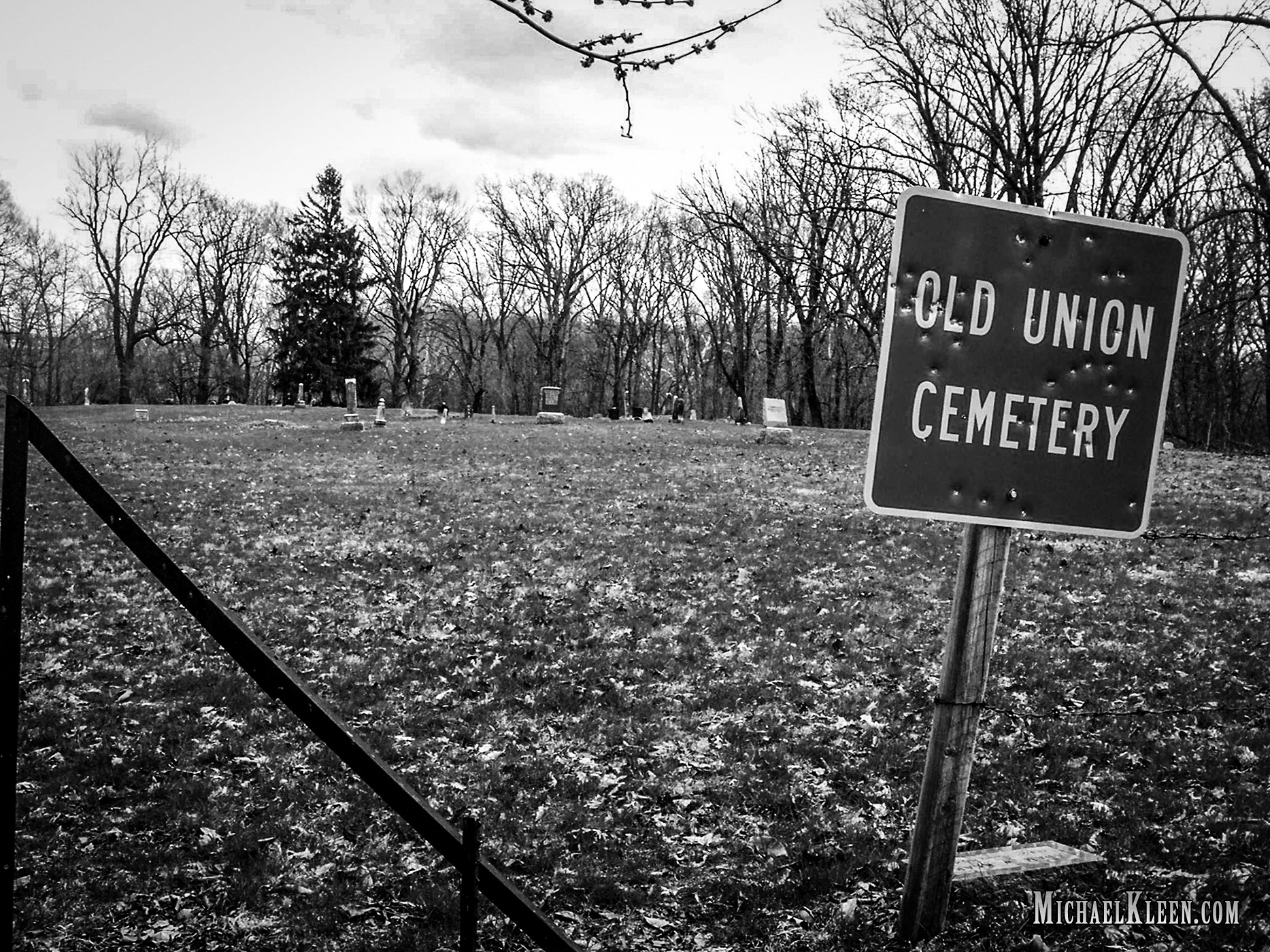 Old Union Cemetery’s Ethereal Glow – M.A. Kleen