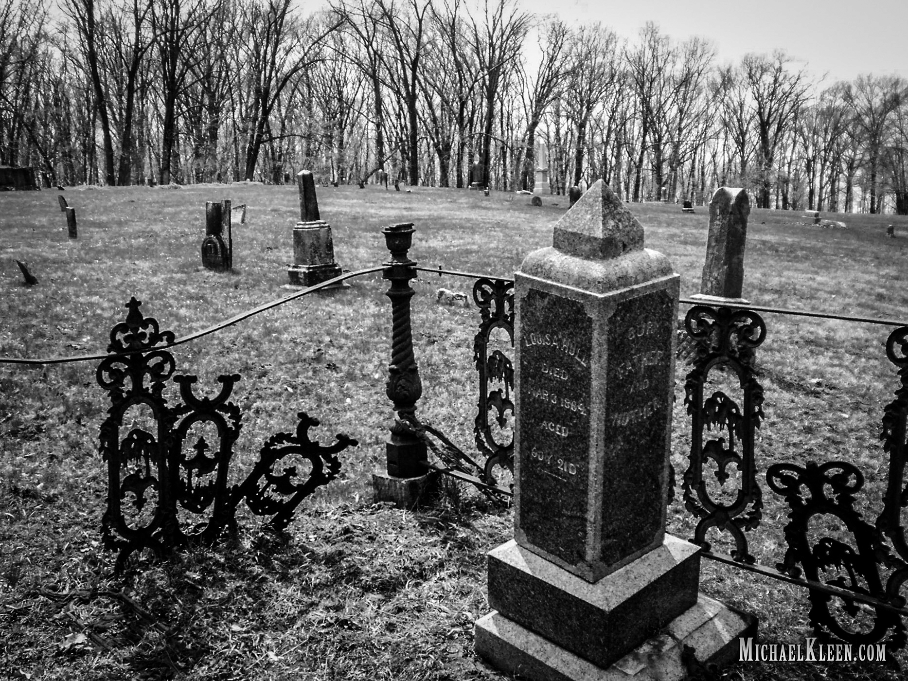Old Union Cemetery’s Ethereal Glow – M.A. Kleen