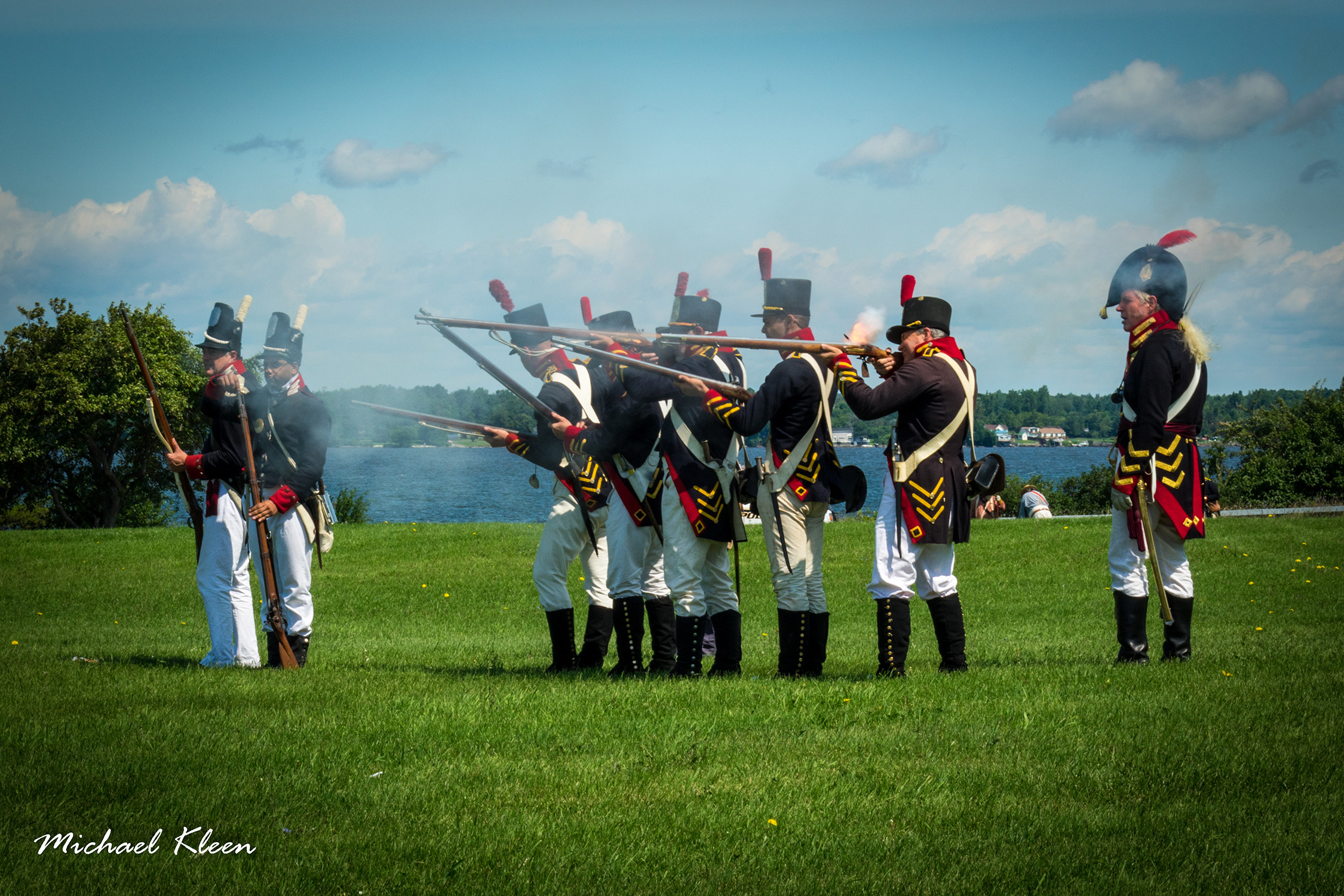 Sackets Harbor Battlefield War of 1812 Weekend – M.A. Kleen