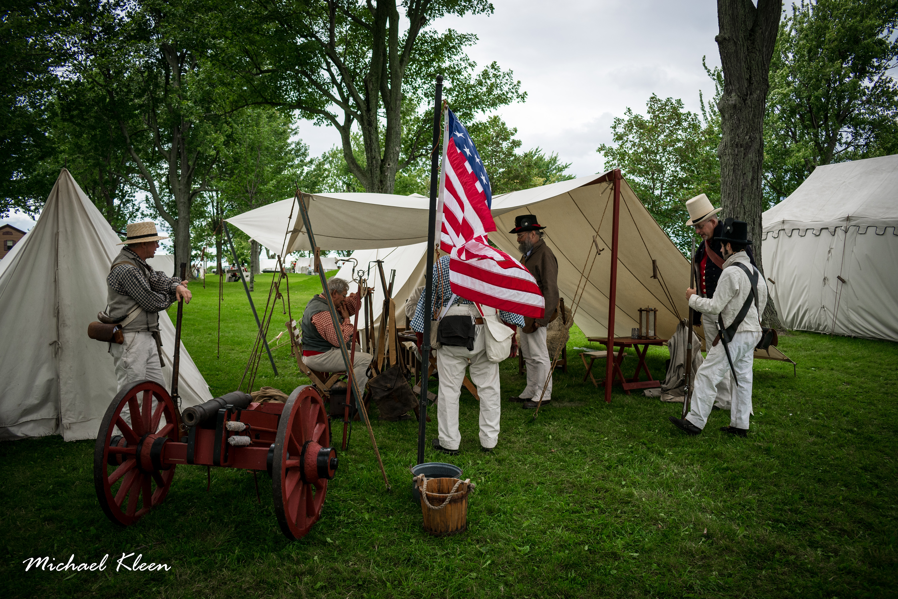 Sackets Harbor Battlefield War of 1812 Weekend – M.A. Kleen