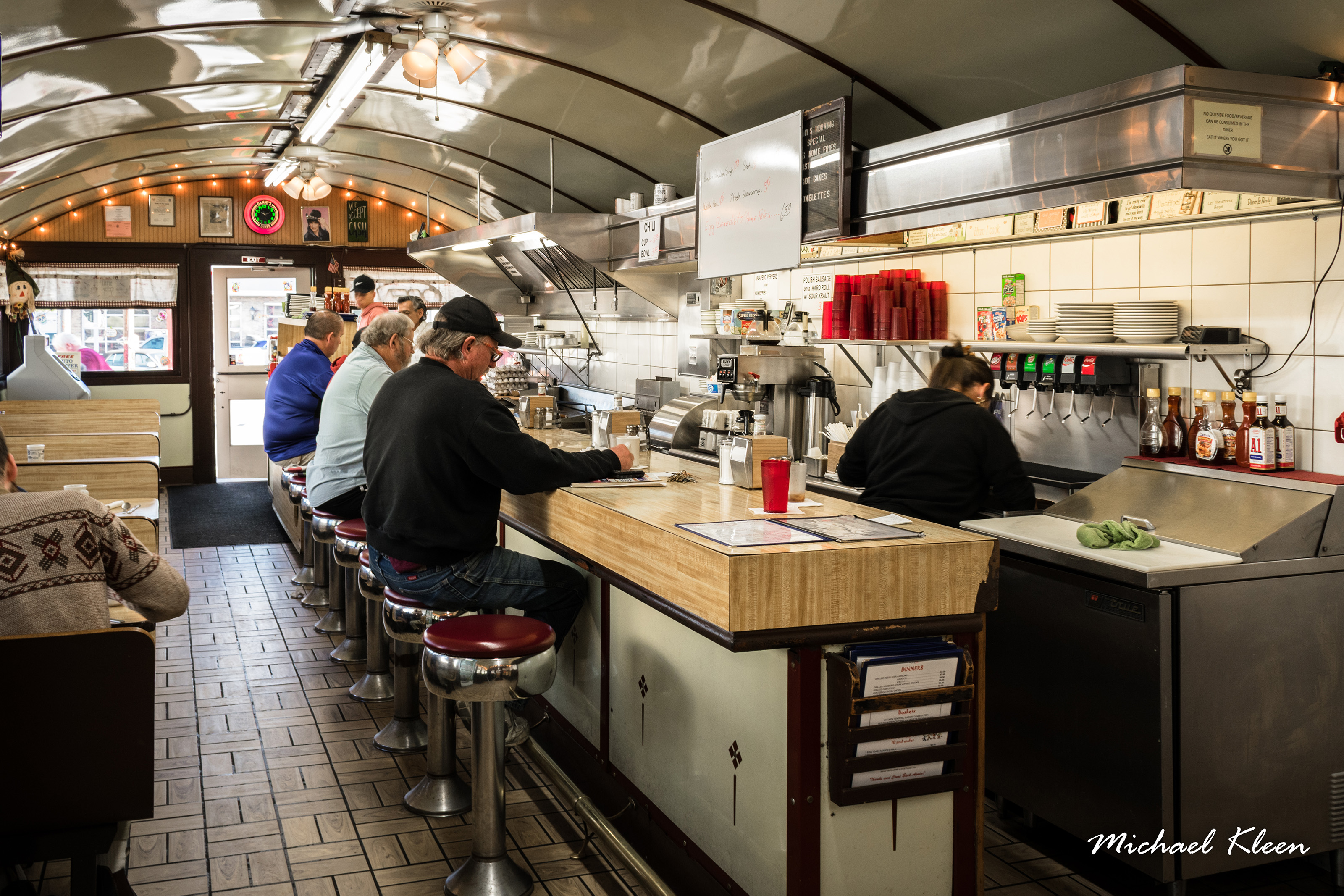 Danny’s Diner in Binghamton, New York. Photo by Michael Kleen – M.A. Kleen