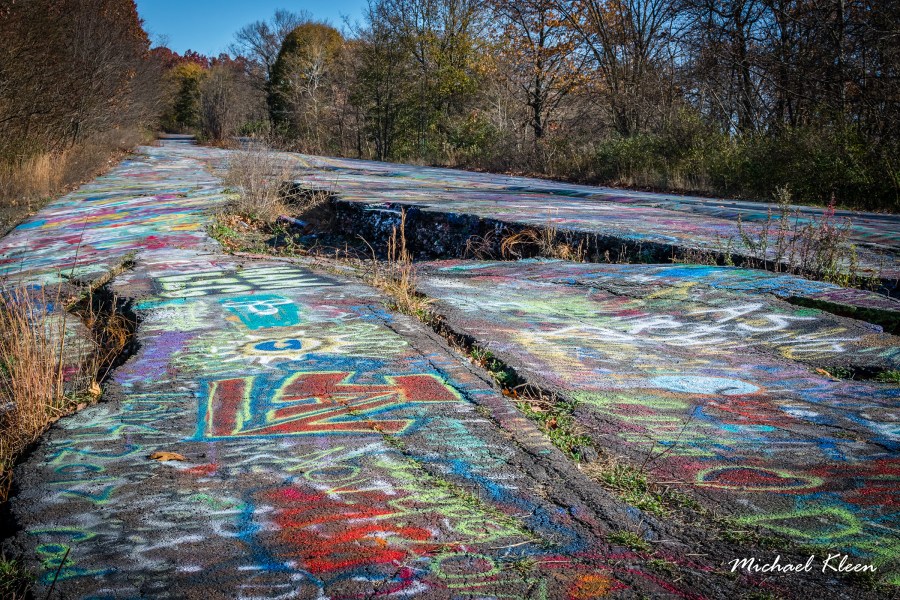 Graffiti Highway and Centralia, PA Ghost Town – M.A. Kleen