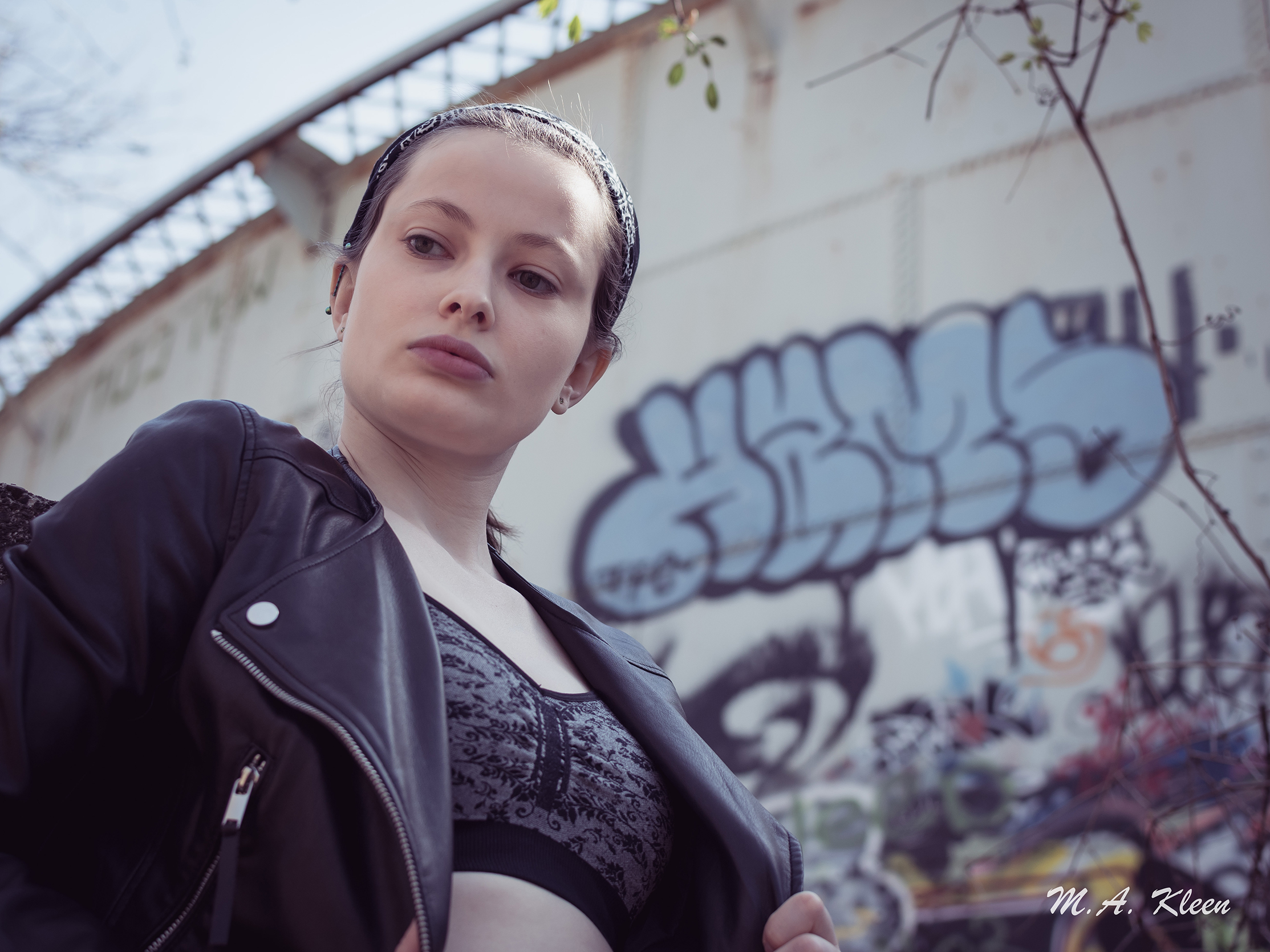 Leah Hotte at Cobbs Hill Reservoir. Photo by Michael Kleen – M.A. Kleen