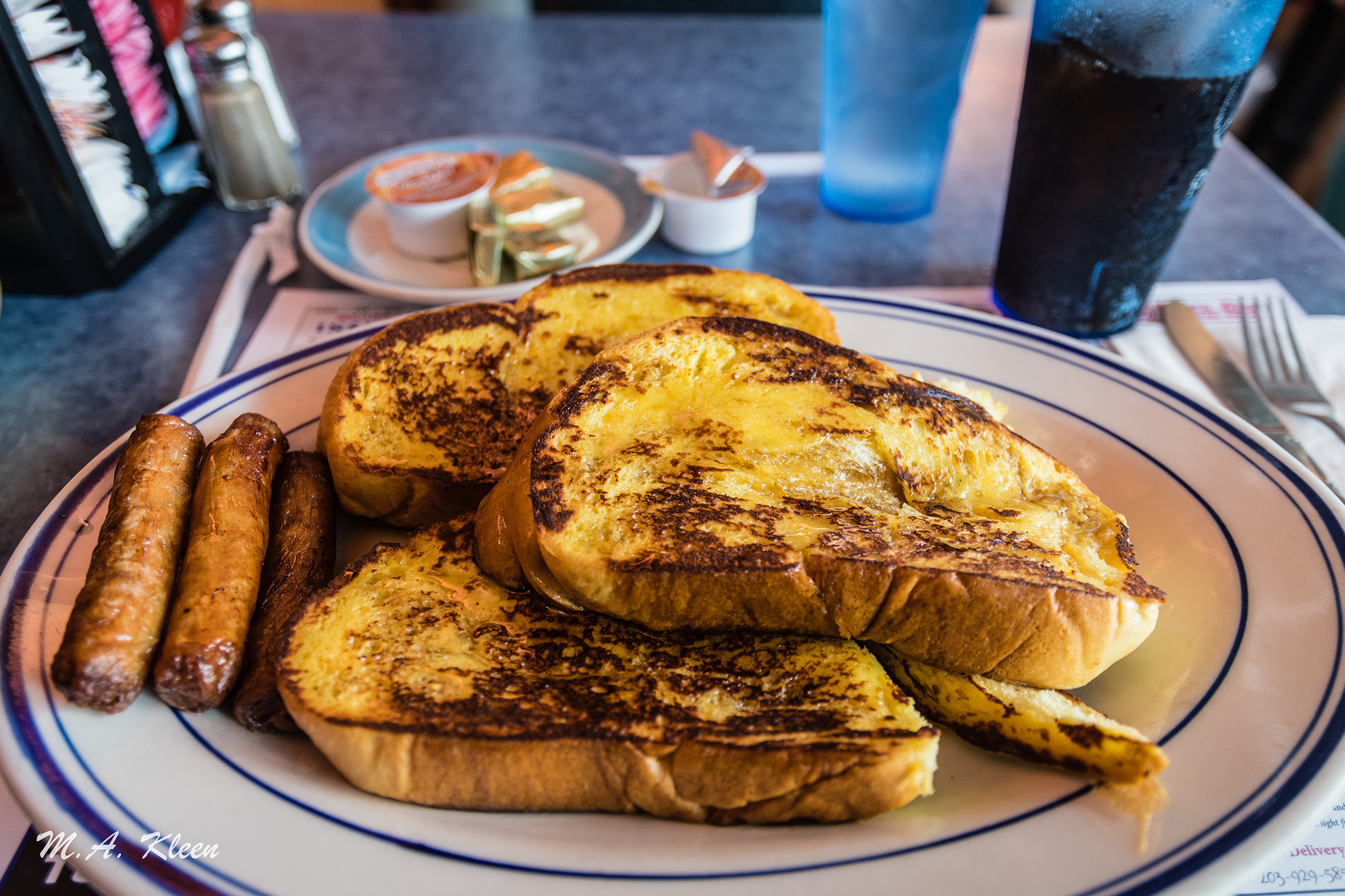 Blue Colony Diner in Newtown, Connecticut – M.A. Kleen