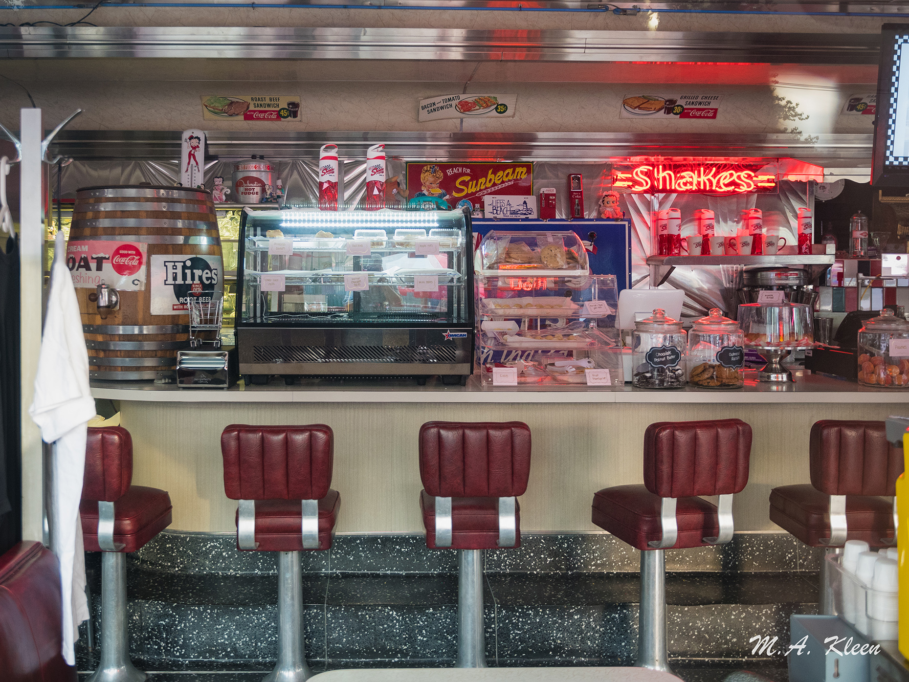 Sally’s Diner in Erie, Pennsylvania – M.A. Kleen