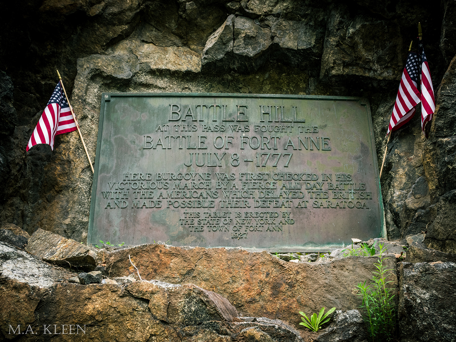 Fort Anne and Battle Hill – M.A. Kleen