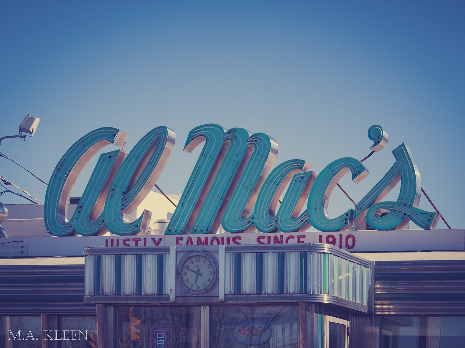 Al Mac’s Diner-Restaurant in Fall River, Massachusetts – M.A. Kleen