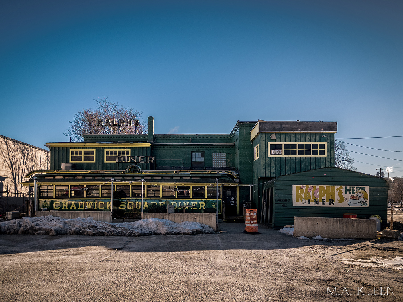 Ralph’s Rock Diner in Worcester, Massachusetts – M.A. Kleen