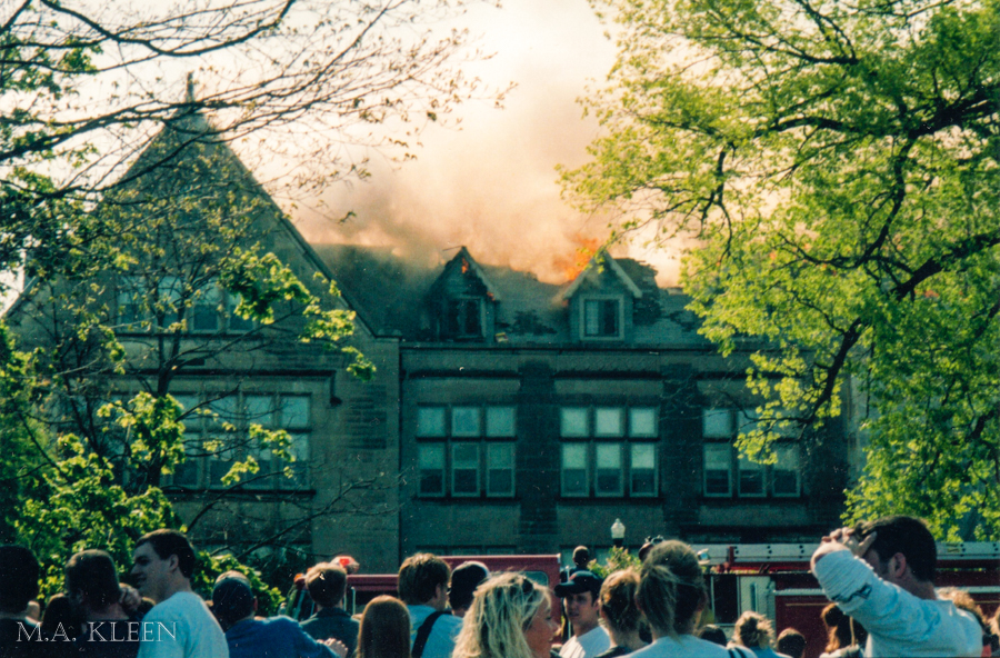 EIU Memories: The Blair Hall Fire of ’04 – M.A. Kleen