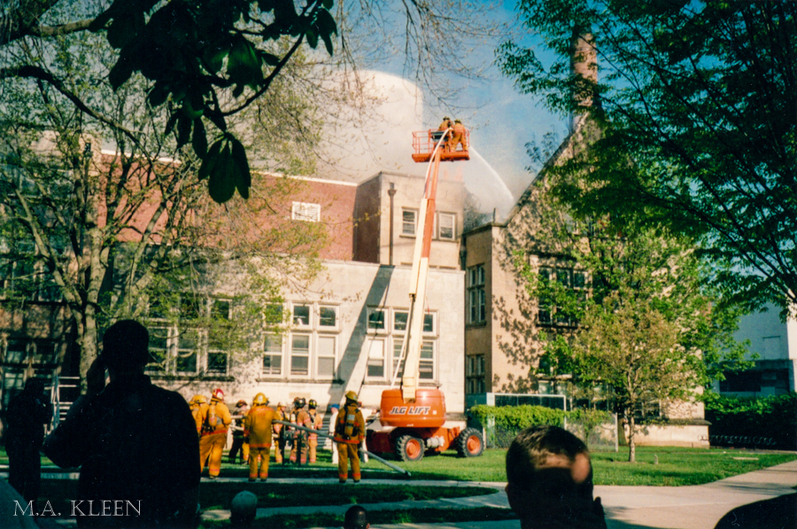 EIU Memories: The Blair Hall Fire of ’04 – M.A. Kleen