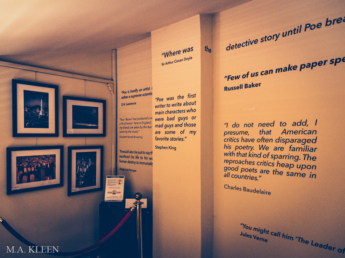 Edgar Allan Poe House and Museum in Baltimore, Maryland – M.A. Kleen