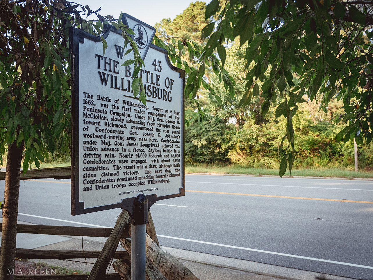 Fort Magruder and the Battle of Williamsburg – M.A. Kleen