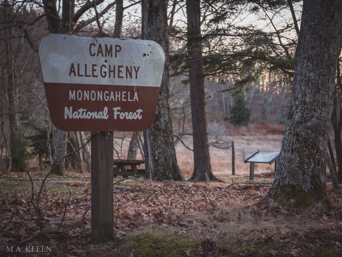 Camp Allegheny Battlefield in Pocahontas County, West Virginia – M.A. Kleen