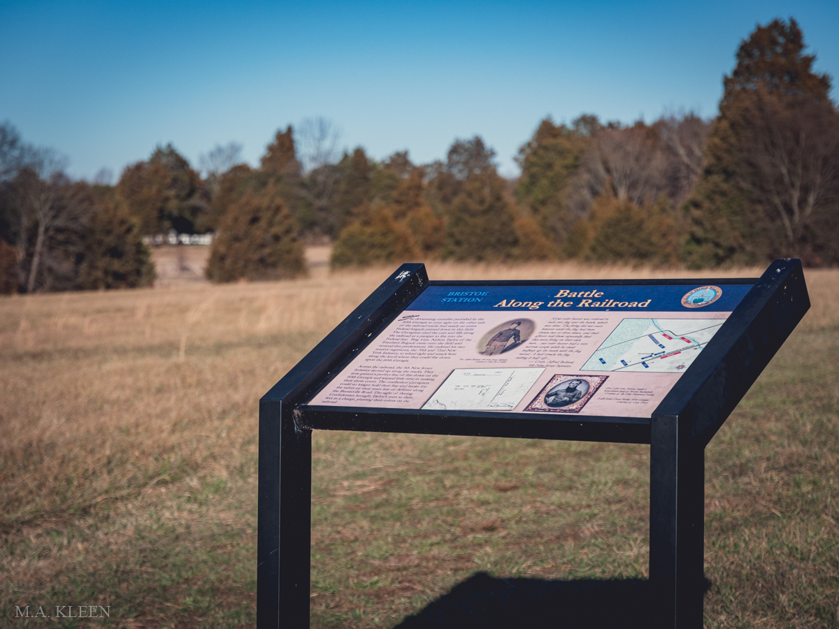 Kettle Run Battlefield in Prince William County, Virginia – M.A. Kleen