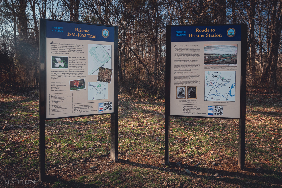 Kettle Run Battlefield in Prince William County, Virginia – M.A. Kleen