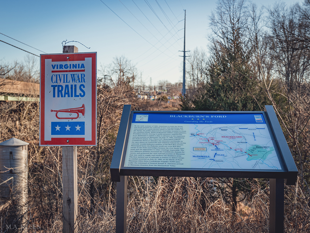 Blackburn’s Ford Battlefield – M.A. Kleen