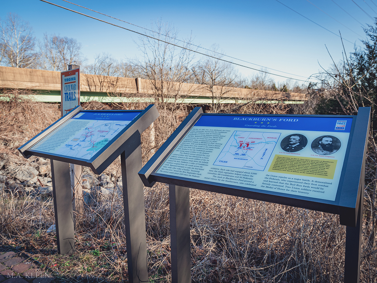 Blackburn’s Ford Battlefield – M.A. Kleen