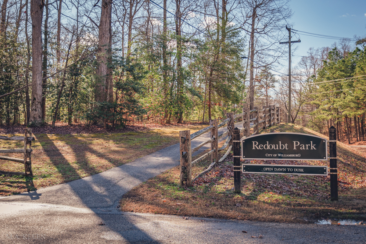 Exploring Redoubt Park in Williamsburg, Virginia – M.A. Kleen