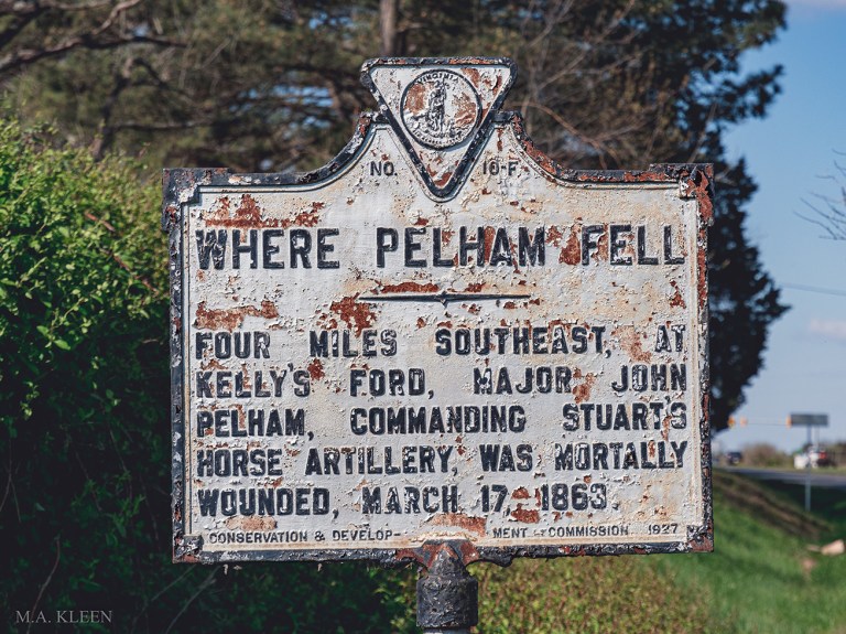 Kelly’s Ford Battlefield in Culpeper County, Virginia – M.A. Kleen