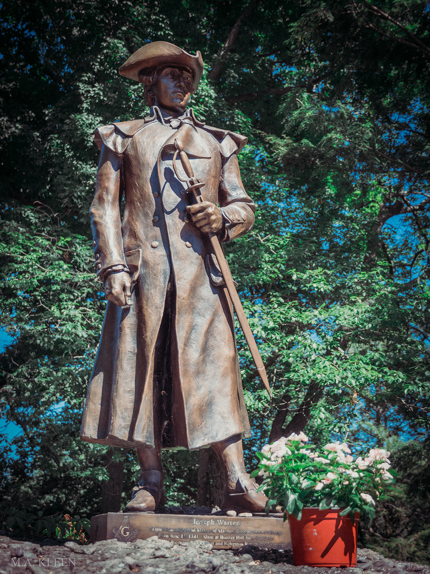 Stories in Stone: Joseph Warren – M.A. Kleen