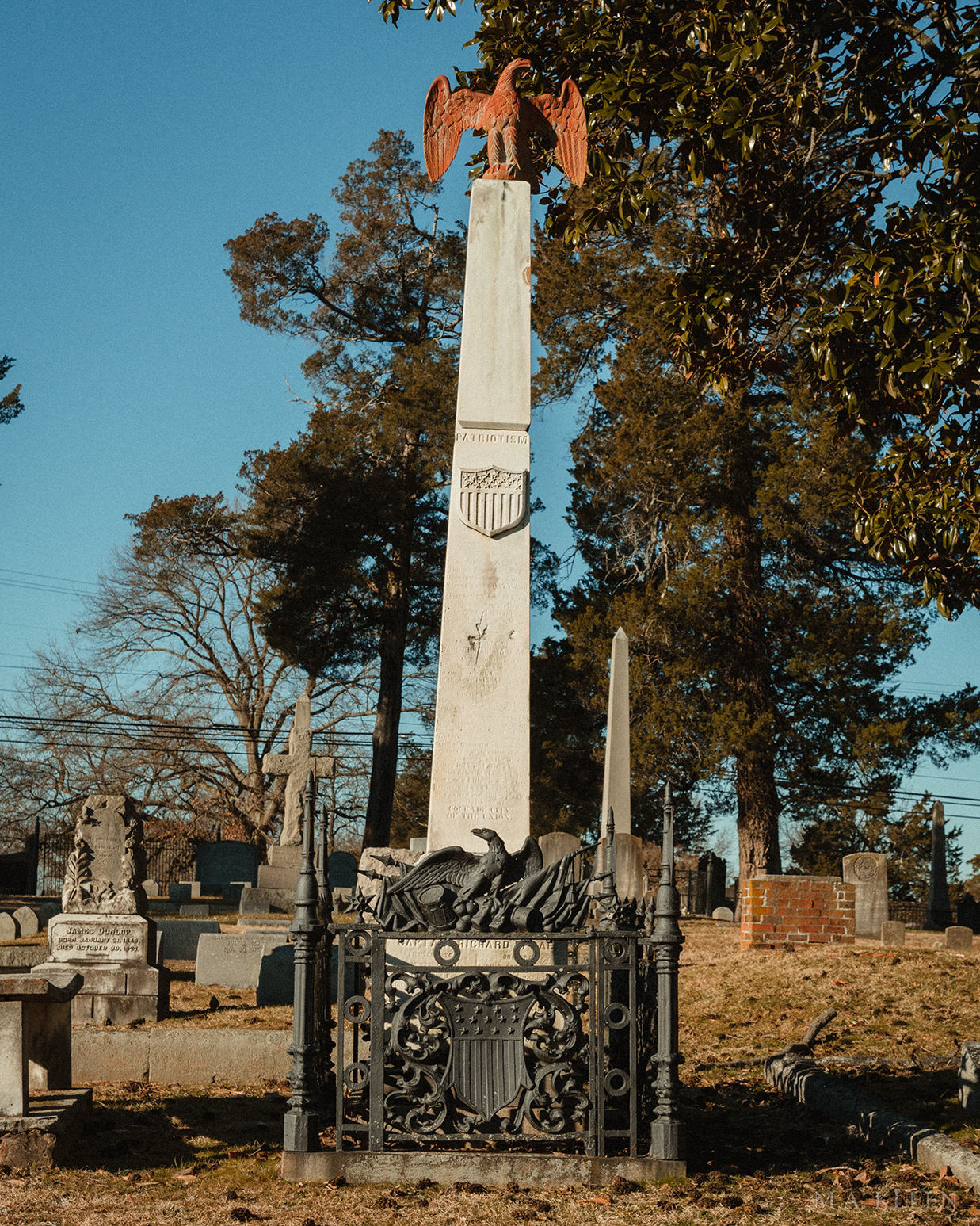 Stories in Stone: Capt. Richard McRae – M.A. Kleen